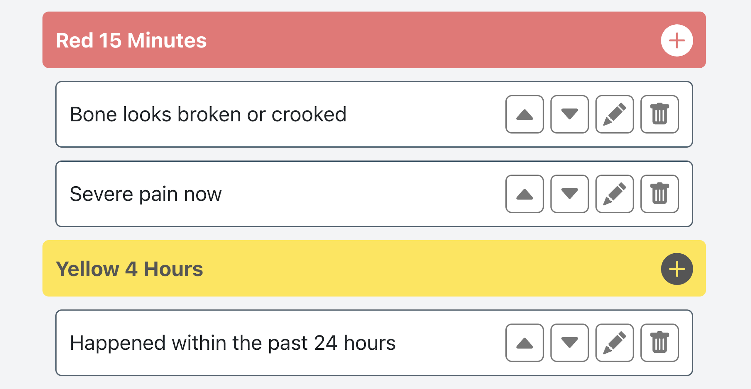 Customize Your Screening Guides - SymptomScreen
